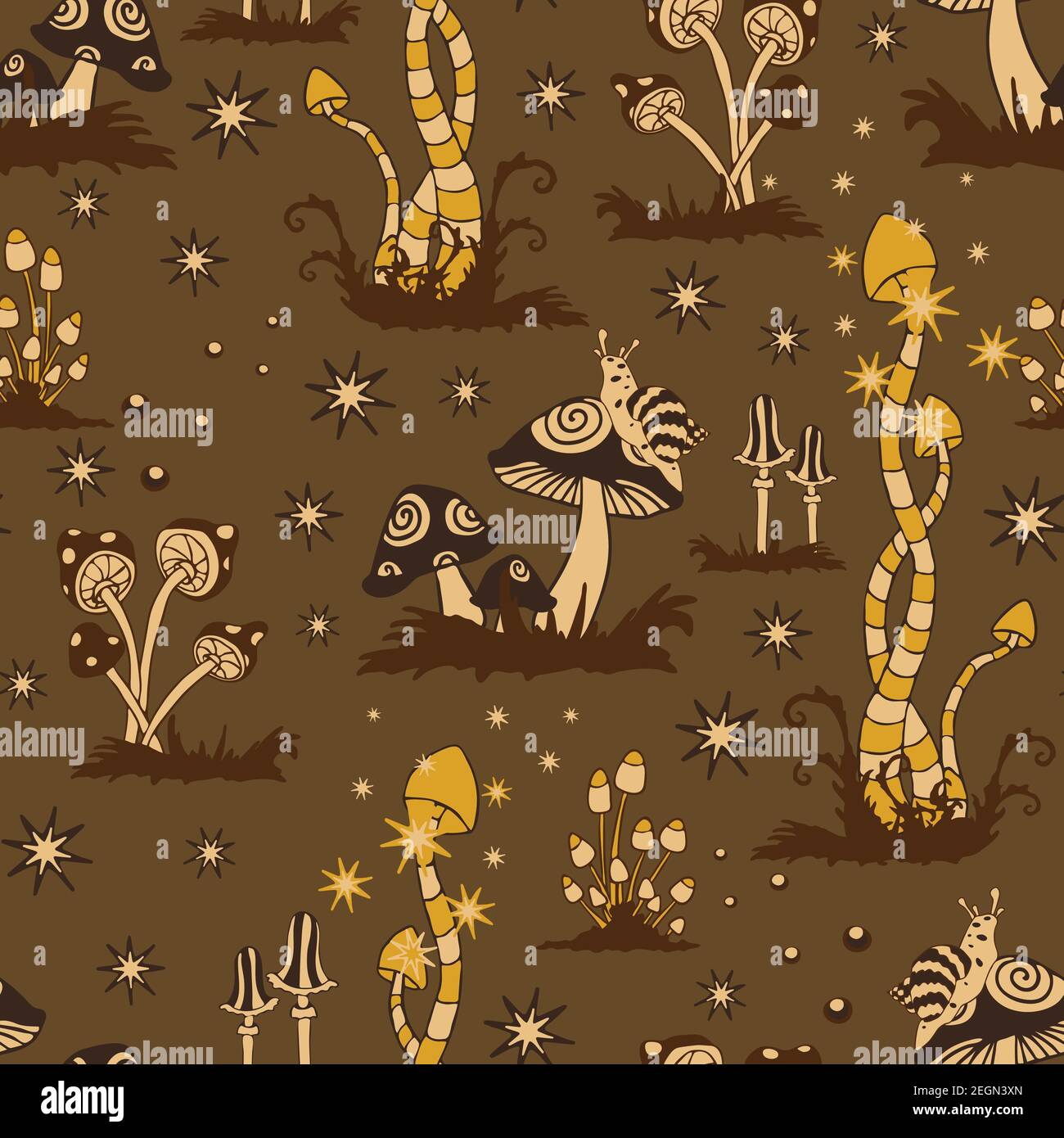 Artistic fungi Stock Vector Images - Alamy