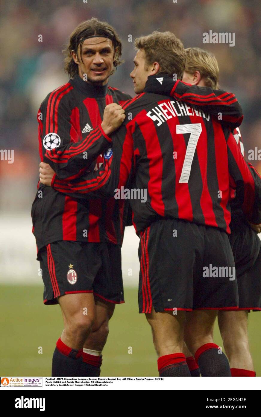 Paolo maldini milan celebrate hi-res stock photography and images - Alamy