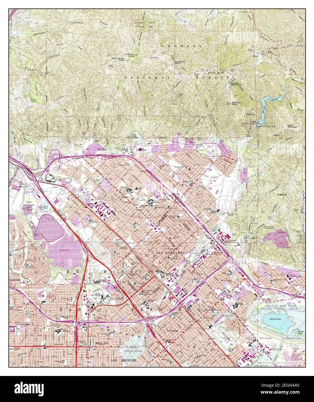 Map of san fernando hi-res stock photography and images - Alamy
