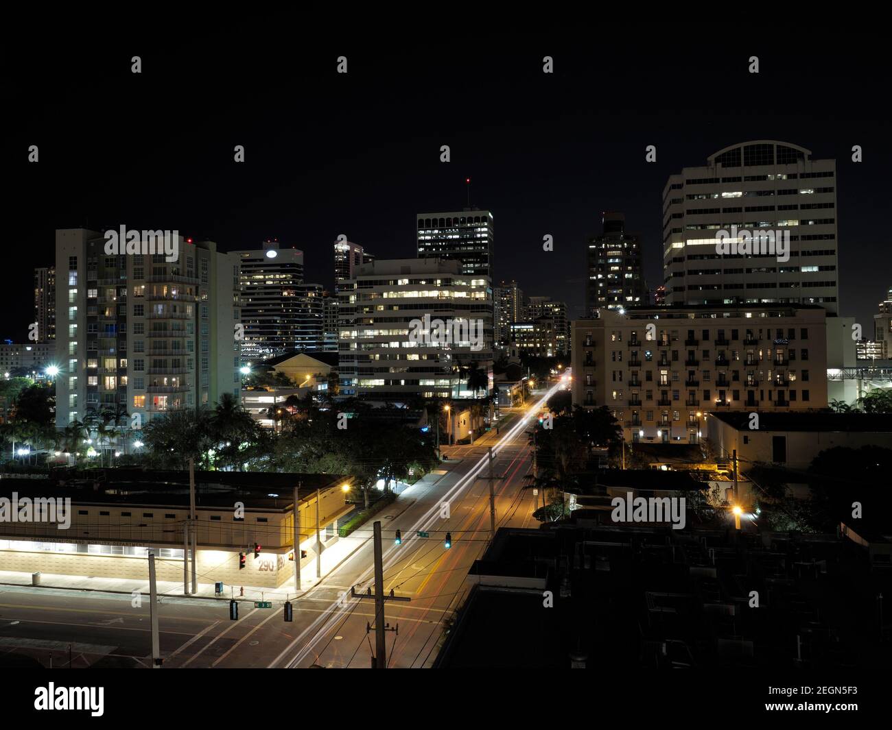 Broward County Florida Night High Resolution Stock Photography and ...