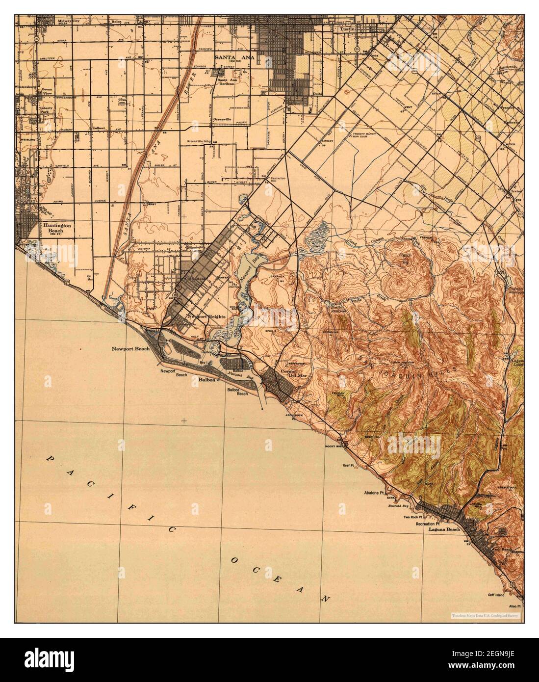 Mapa De Santa California