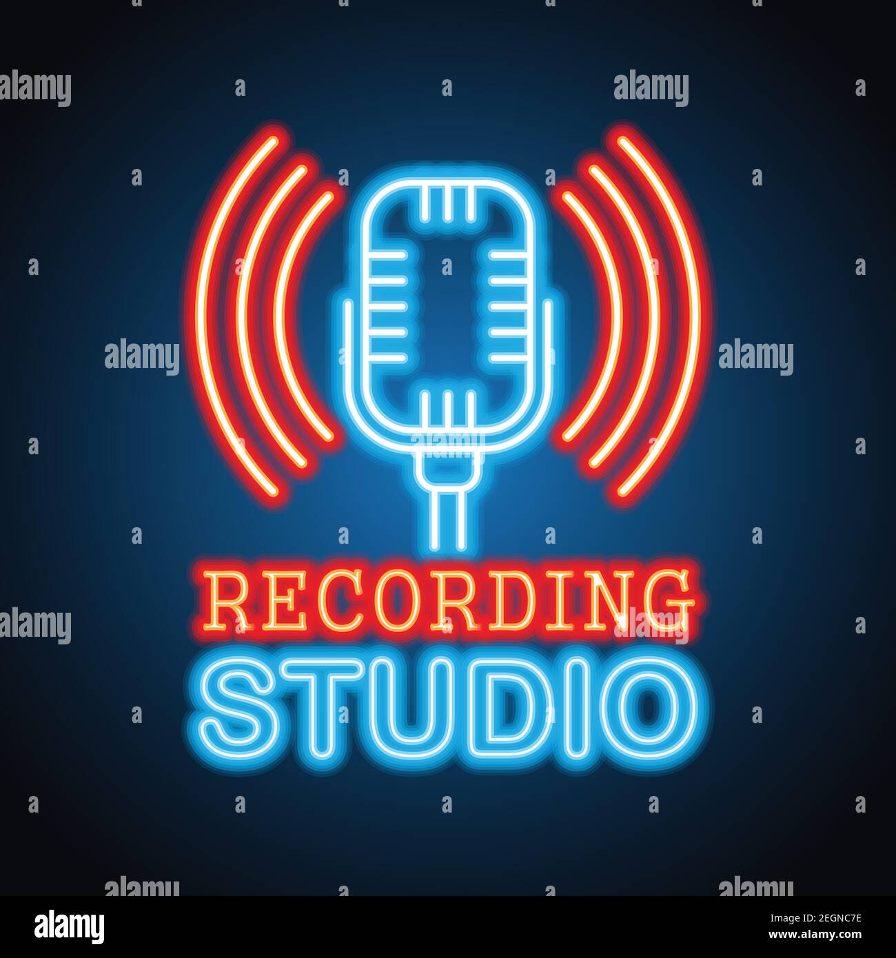 Neon producer hi-res stock photography and images - Alamy