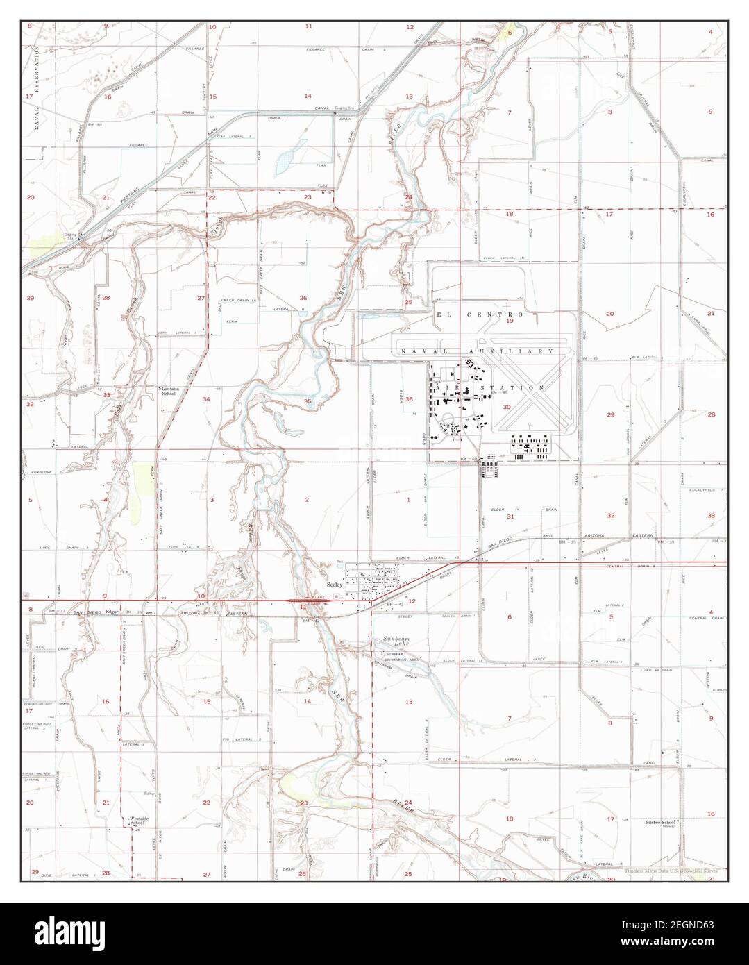 Map Of Seeley High Resolution Stock Photography and Images - Alamy