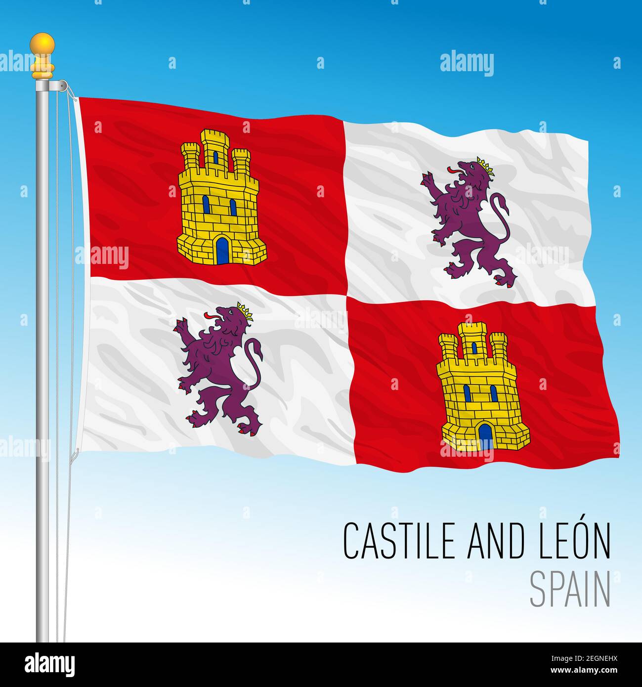 Castile emblem Stock Vector Images - Alamy