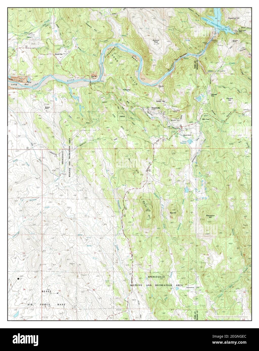 Smartville, California, map 1995, 1:24000, United States of America by ...
