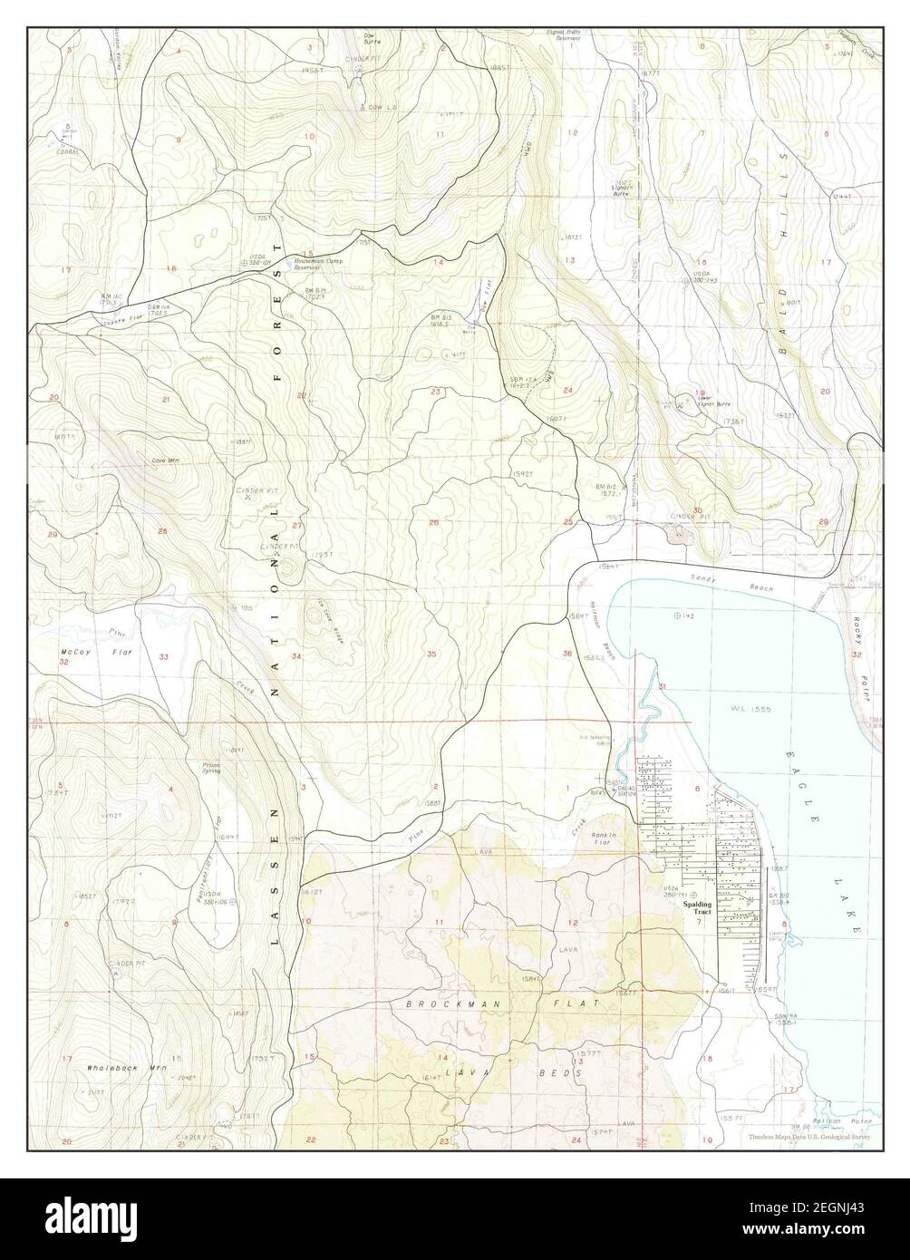 Map Of Spalding Cut Out Stock Images & Pictures - Alamy