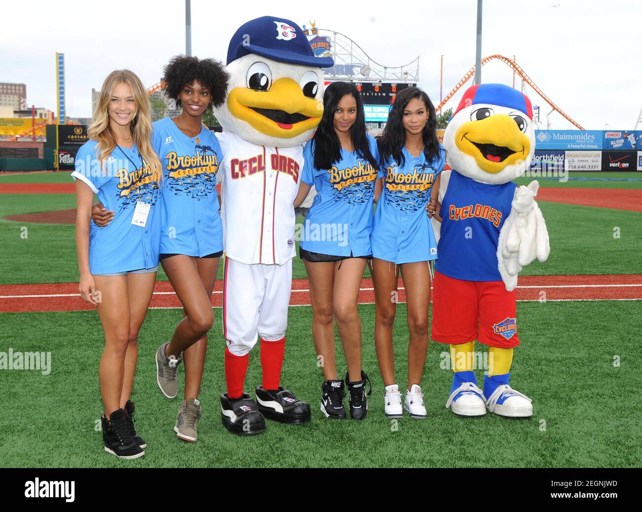New York, NY- August 22: Sports Illustrated Models Gigi Hadid, Adaora ...