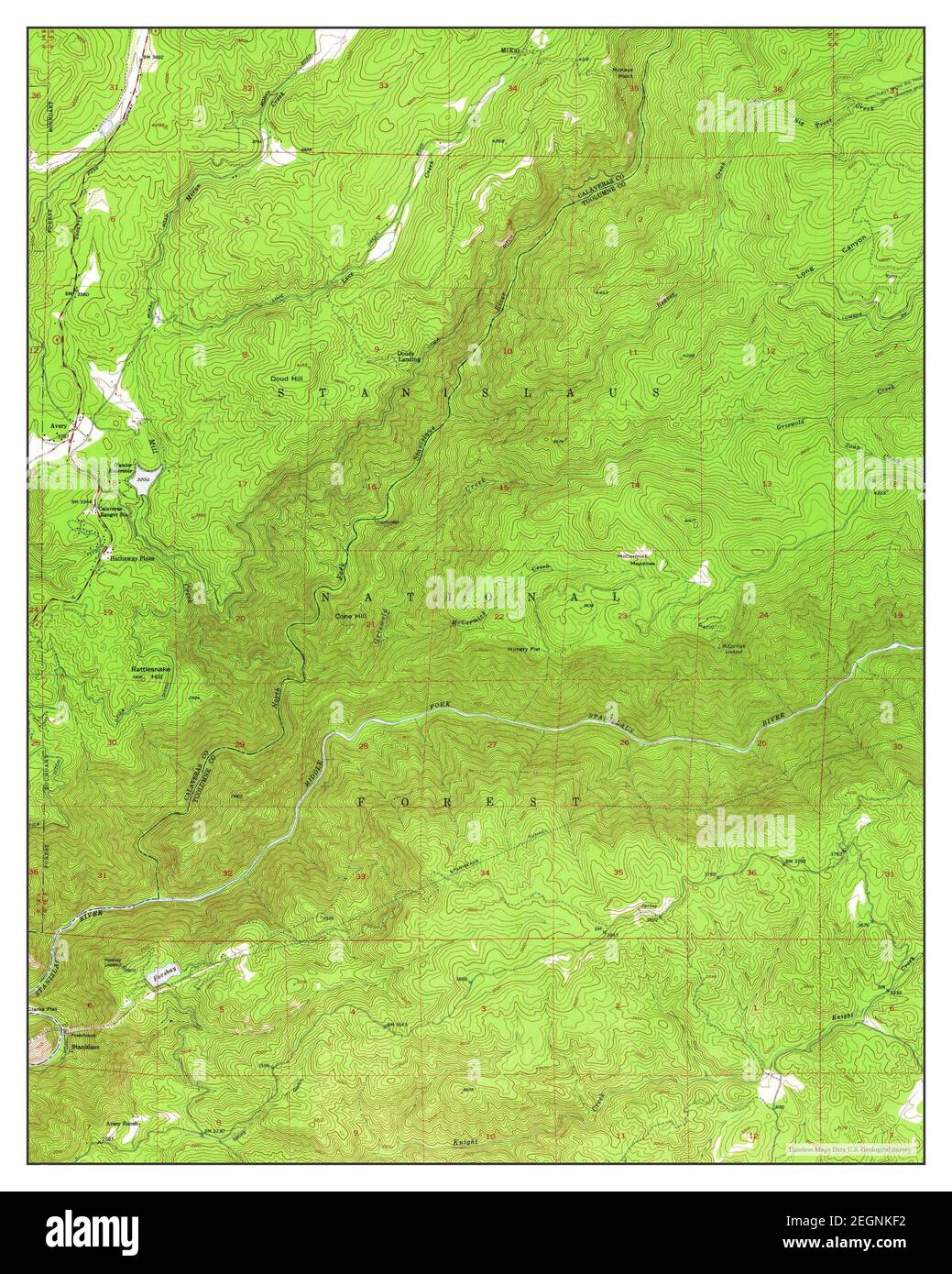 Stanislaus County Map High Resolution Stock Photography and Images - Alamy