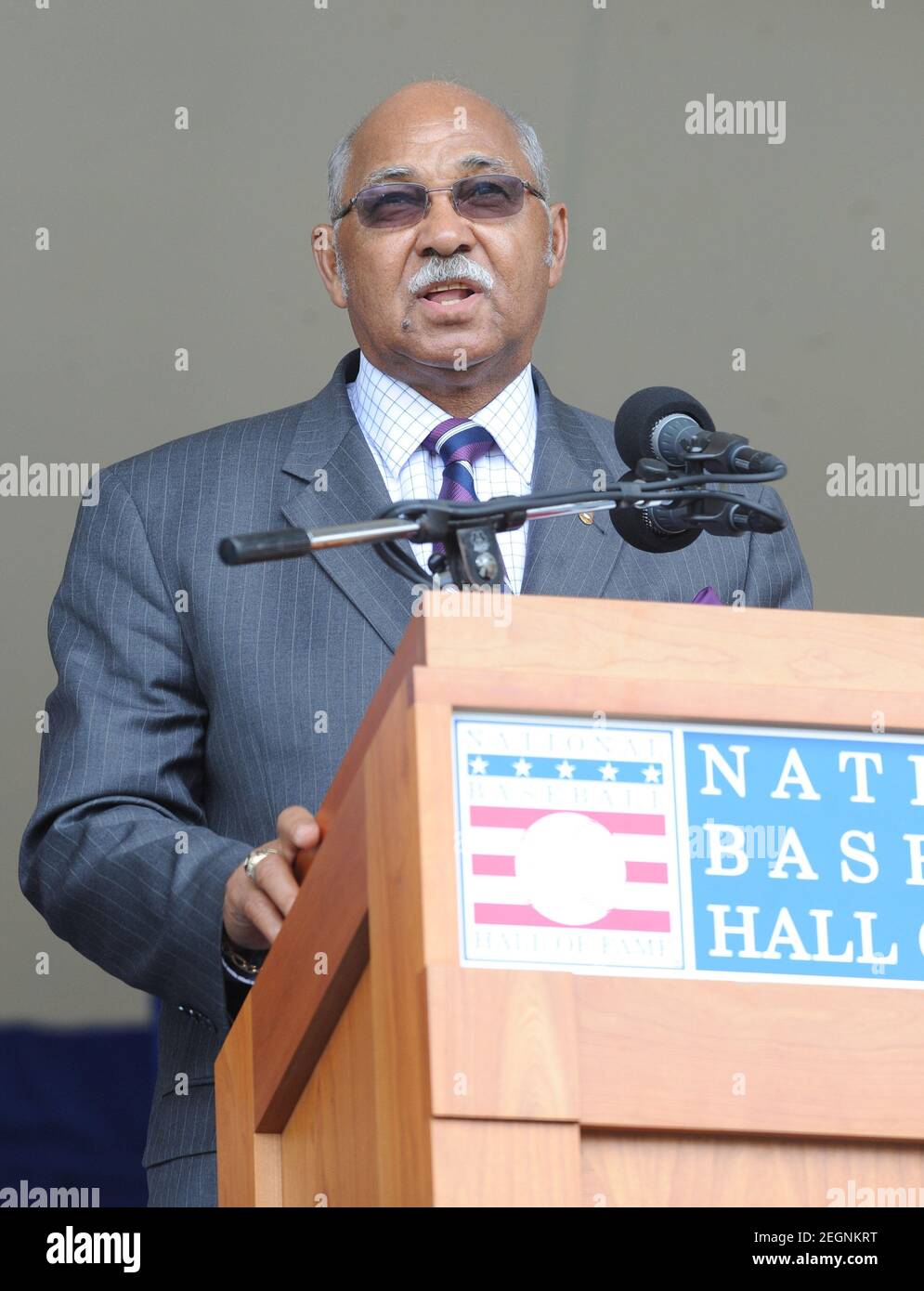 New York, NY-July 28: Billy Williams attends the National Baseball Hall ...