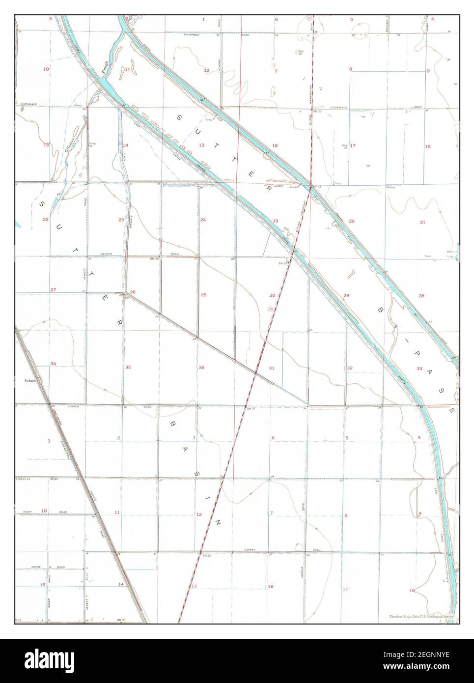 Sutter County Map High Resolution Stock Photography and Images - Alamy