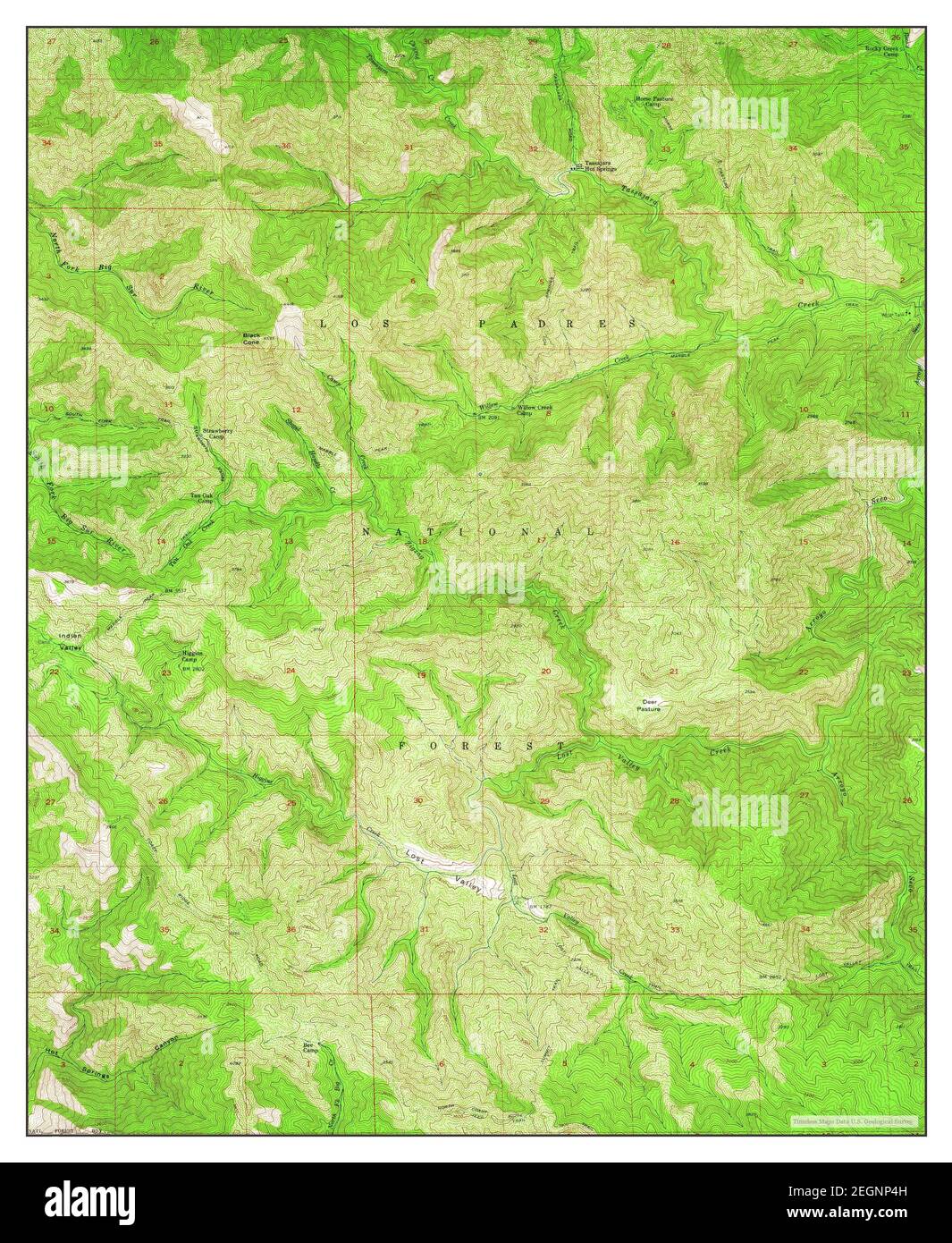 Old map of hot springs hi-res stock photography and images - Alamy