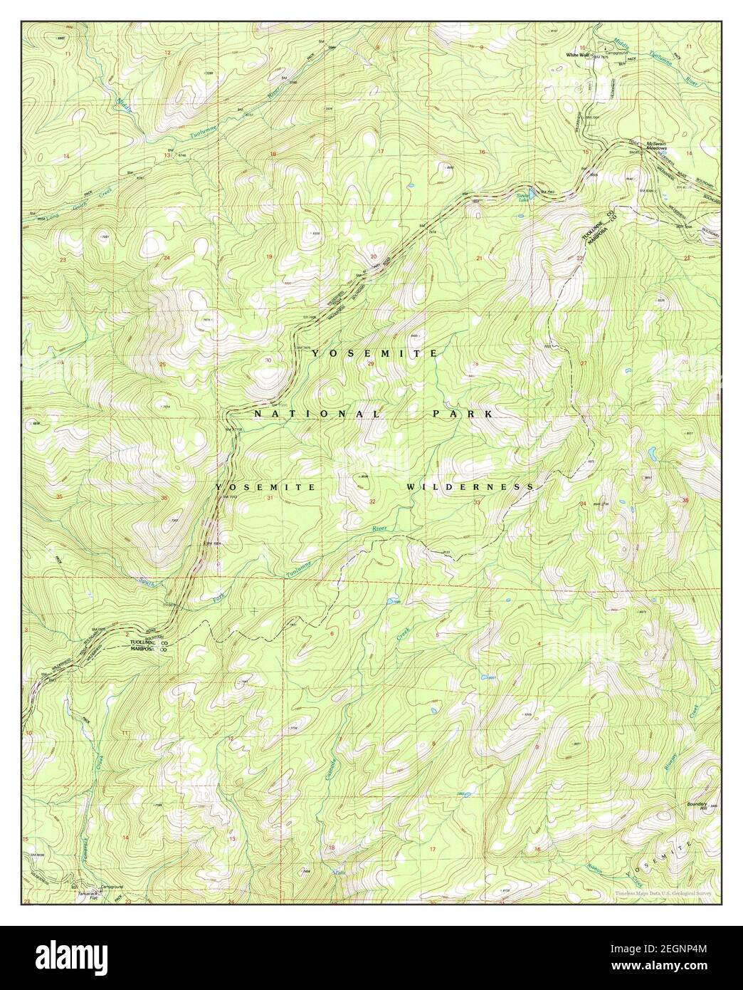 Tamarack Flat, California, map 1990, 1:24000, United States of America ...