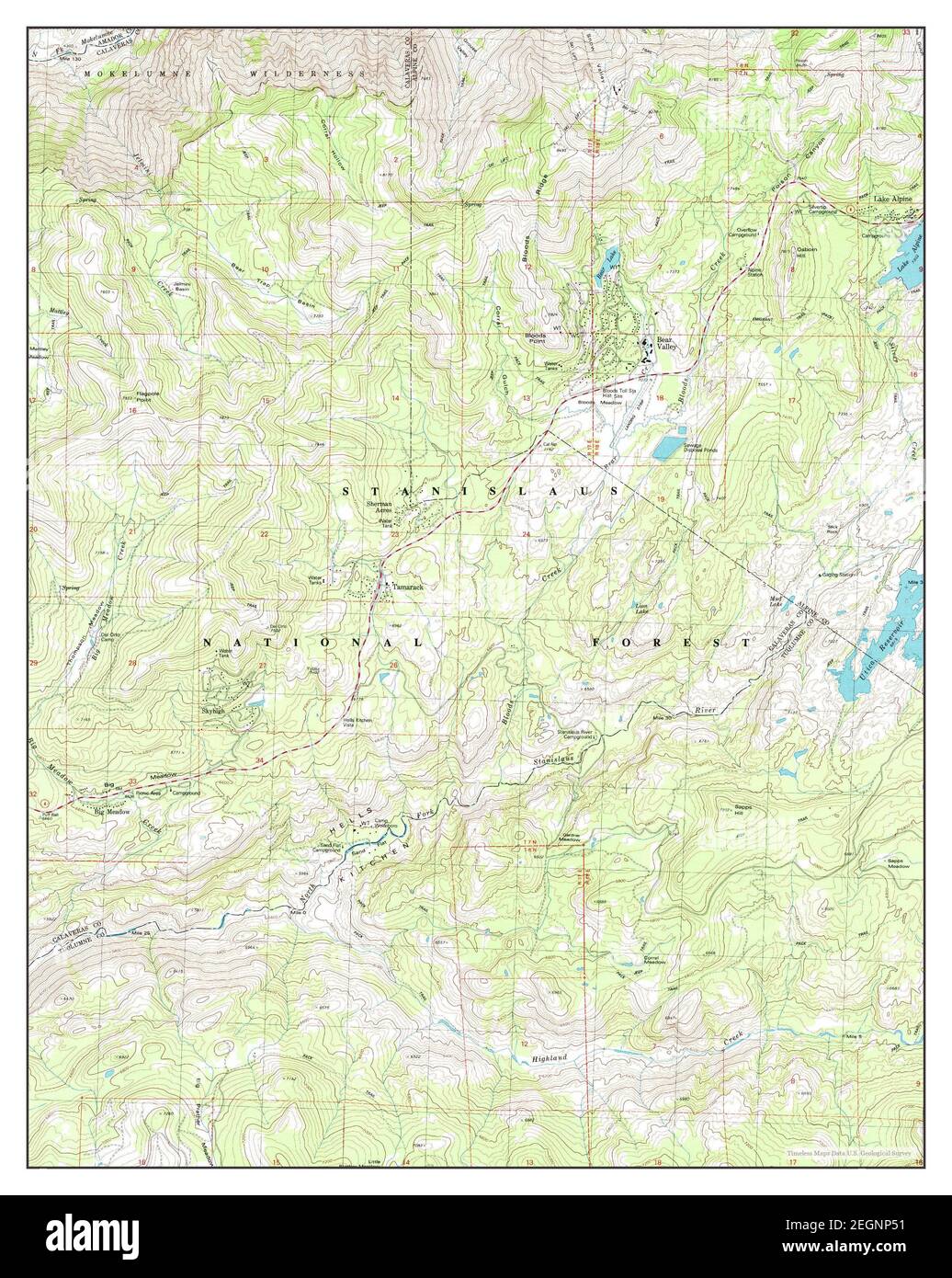 Tamarack, California, map 1979, 1:24000, United States of America by ...