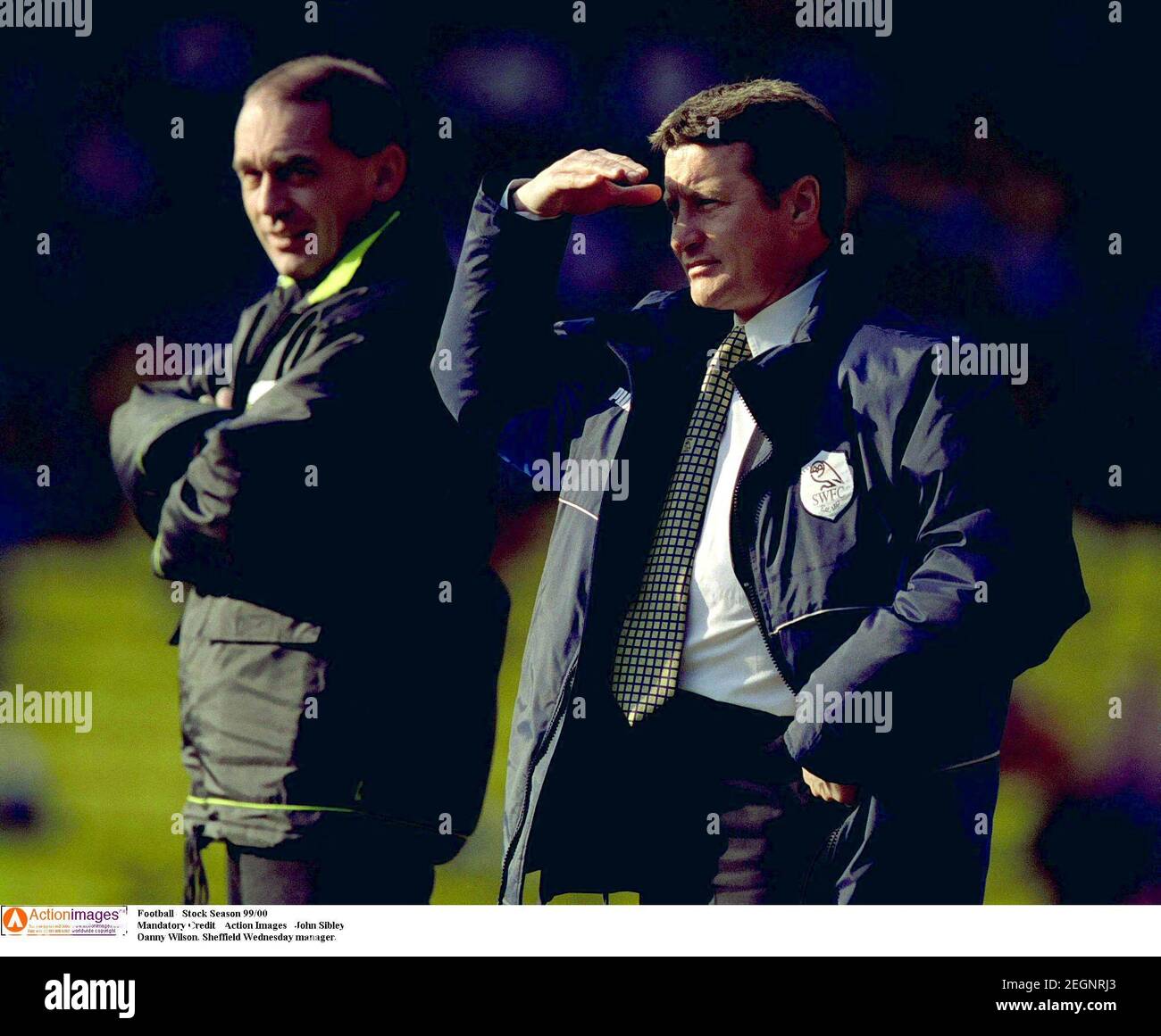 Sheffield wednesday manager danny wilson hi-res stock photography and ...