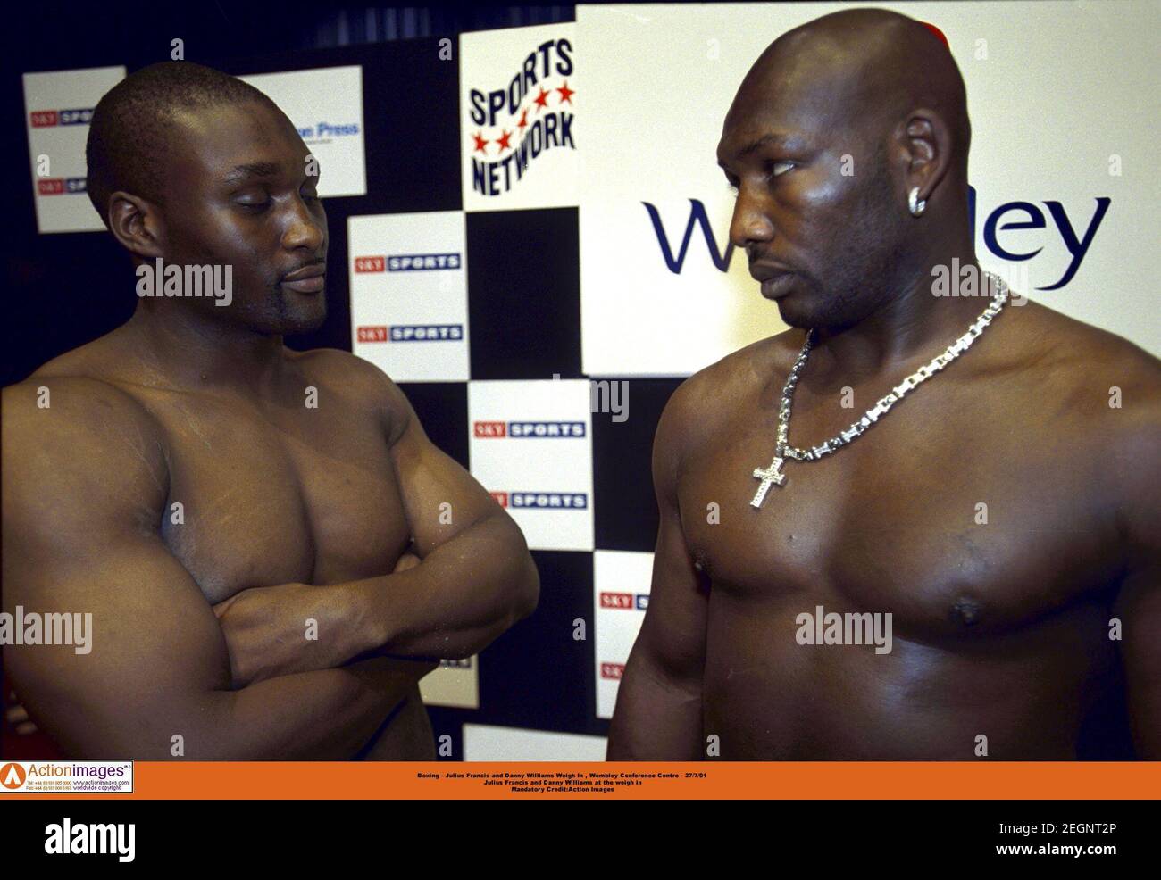 Sport boxing action danny williams julius francis hi-res stock ...