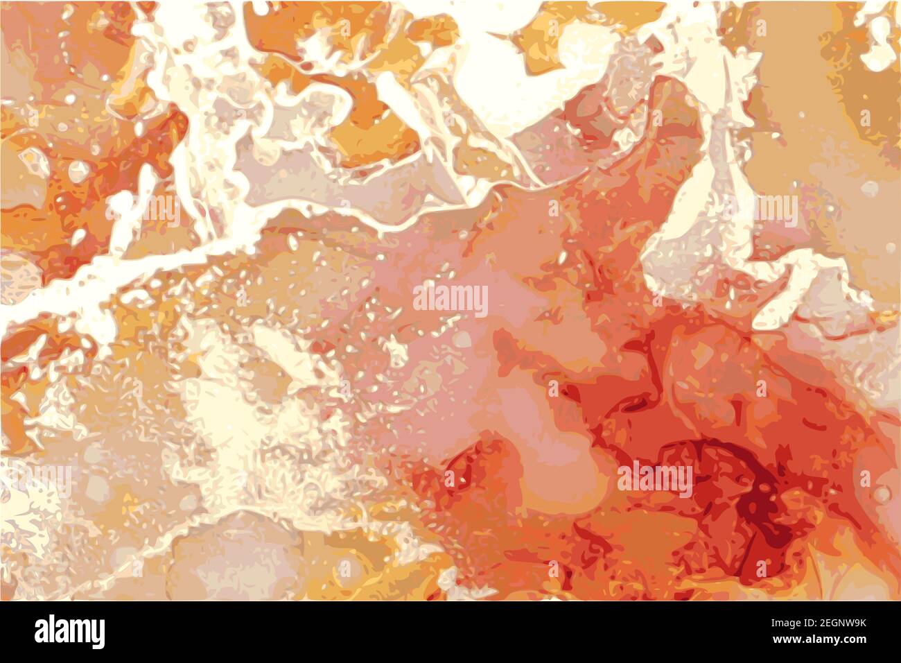 Light Red And Gold Background