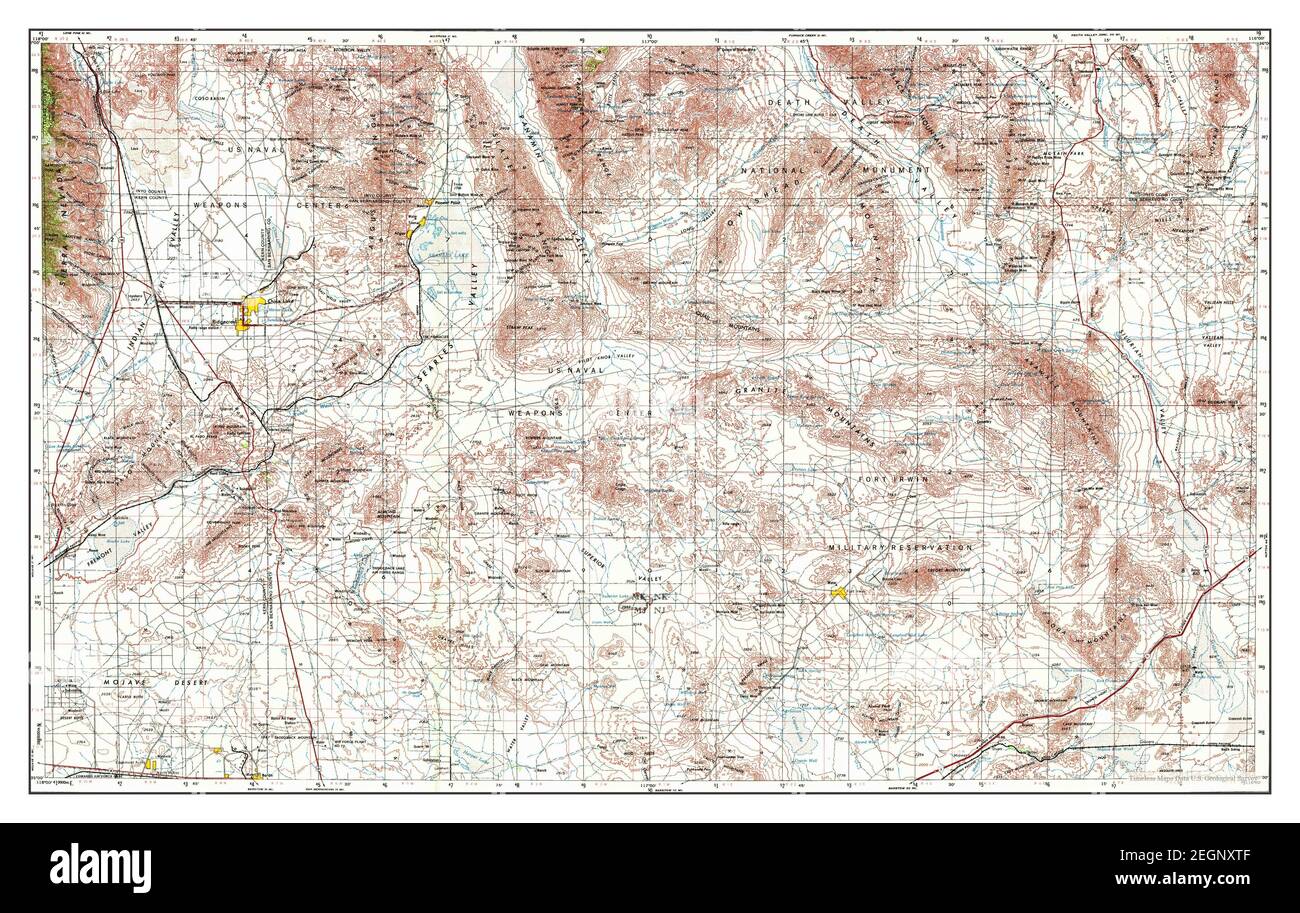 Mapa De Trona, California Visit Trona: Best Of Trona, California
