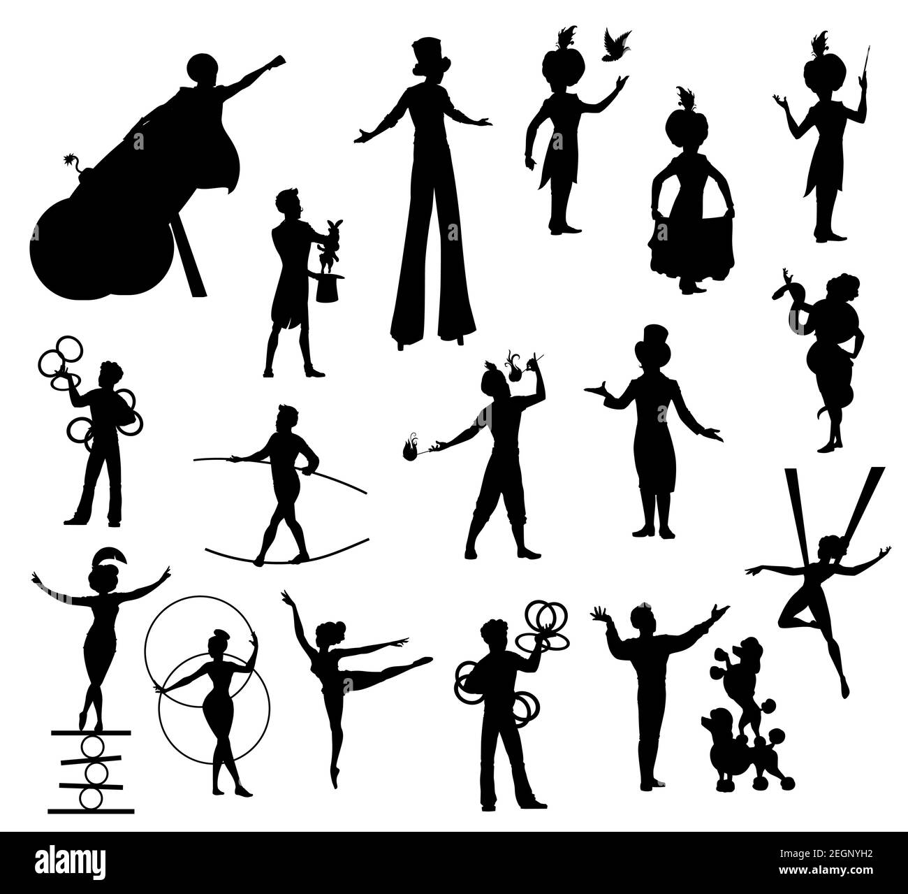 Juggler Silhouette
