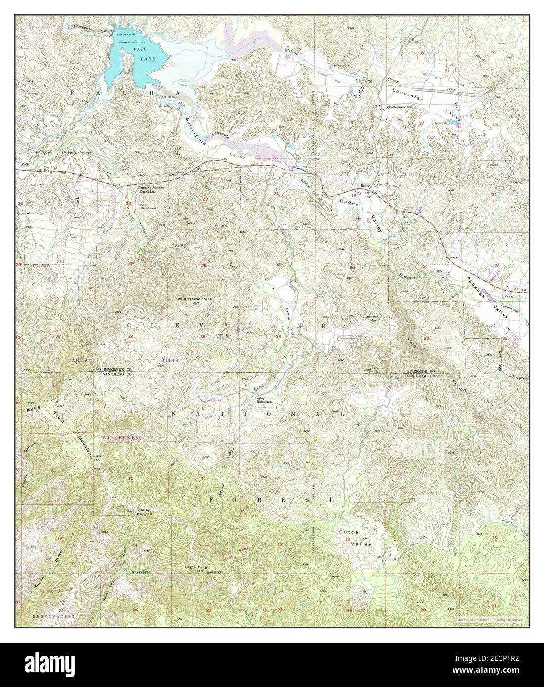 Map of vail hi-res stock photography and images - Alamy