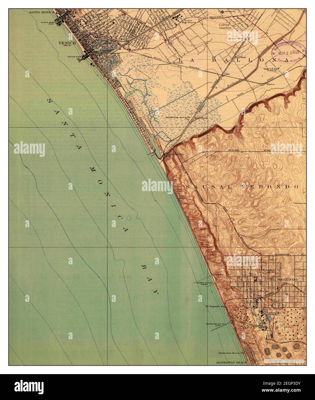 Antique venice map Cut Out Stock Images & Pictures - Alamy