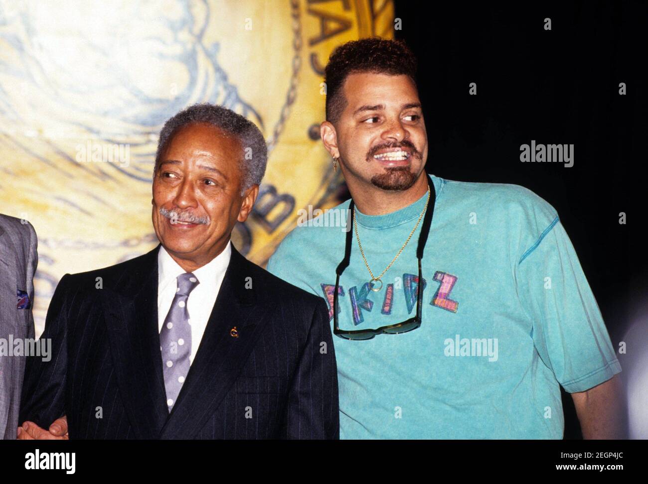 L2024 DAVID DINKINS & SINBAD NY Friars Club for Richard Pryor Credit ...
