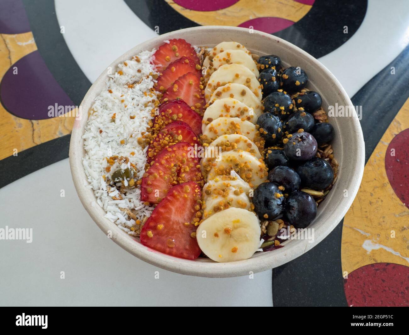 Acai blueberry strawberry coconut hi-res stock photography and images ...