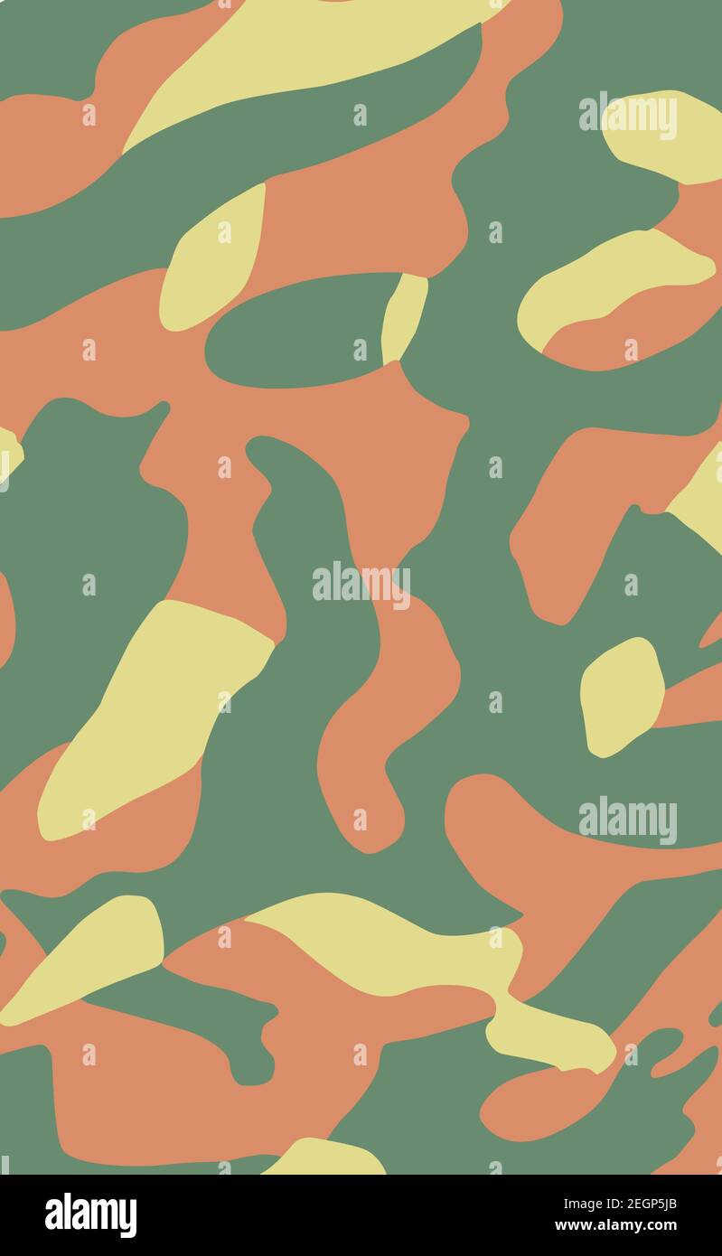 Military camouflage texture khaki print background - Vector ...