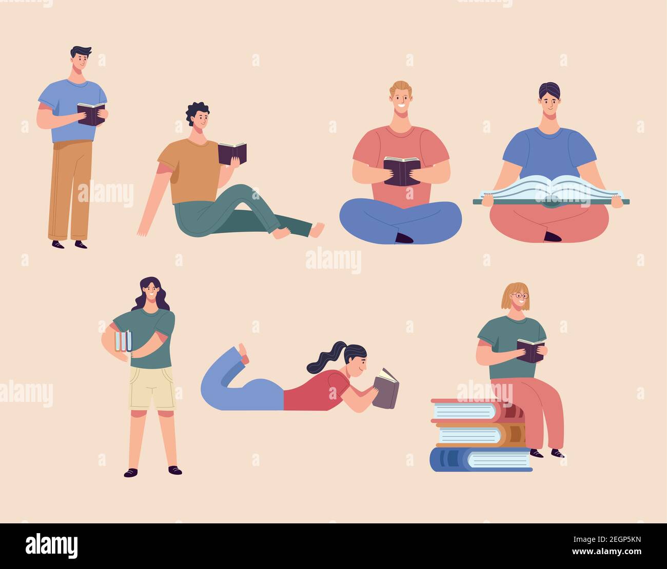 Group of seven Stock Vector Images - Alamy