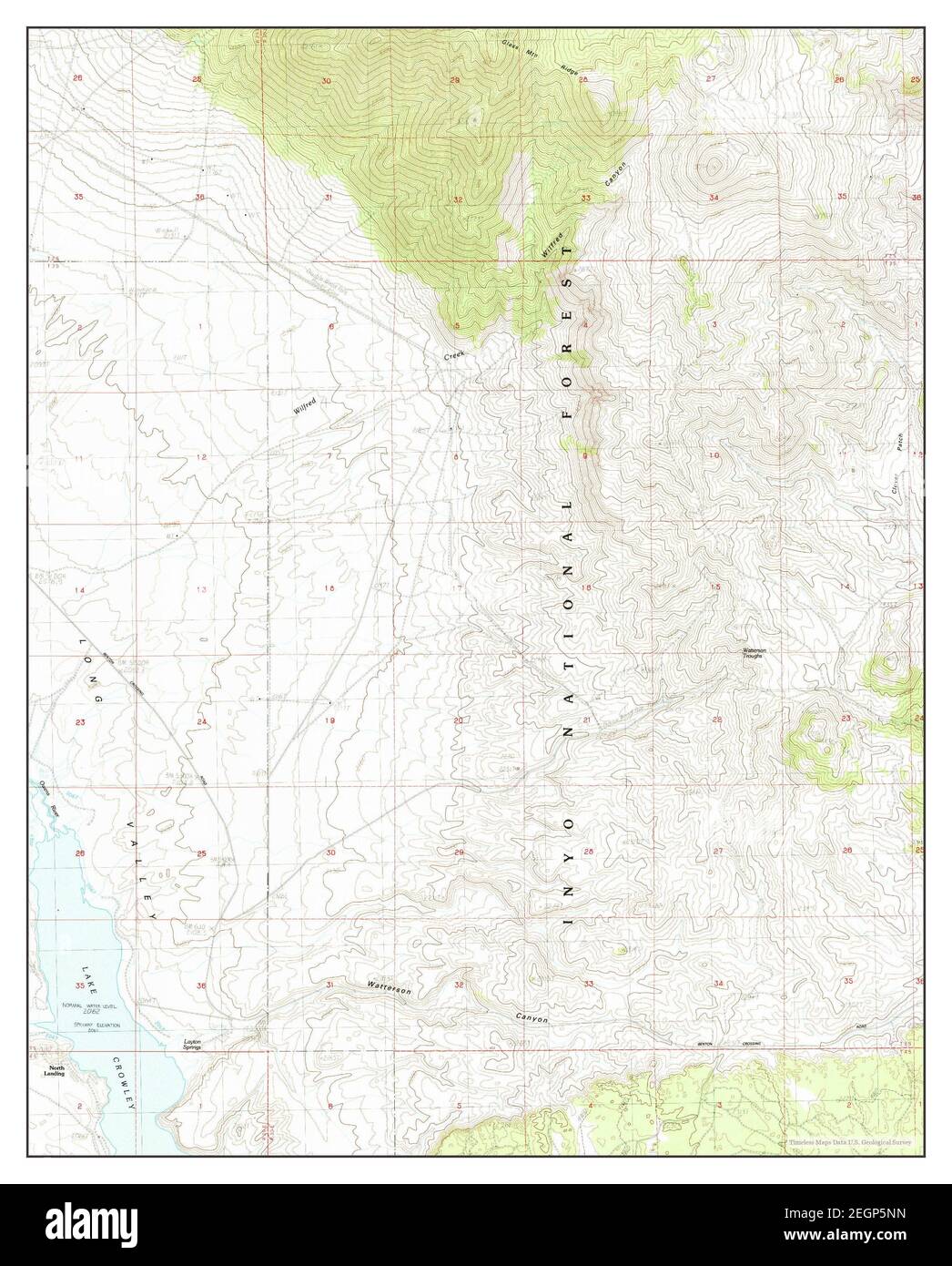 Watterson Canyon, California, map 1984, 1:24000, United States of ...