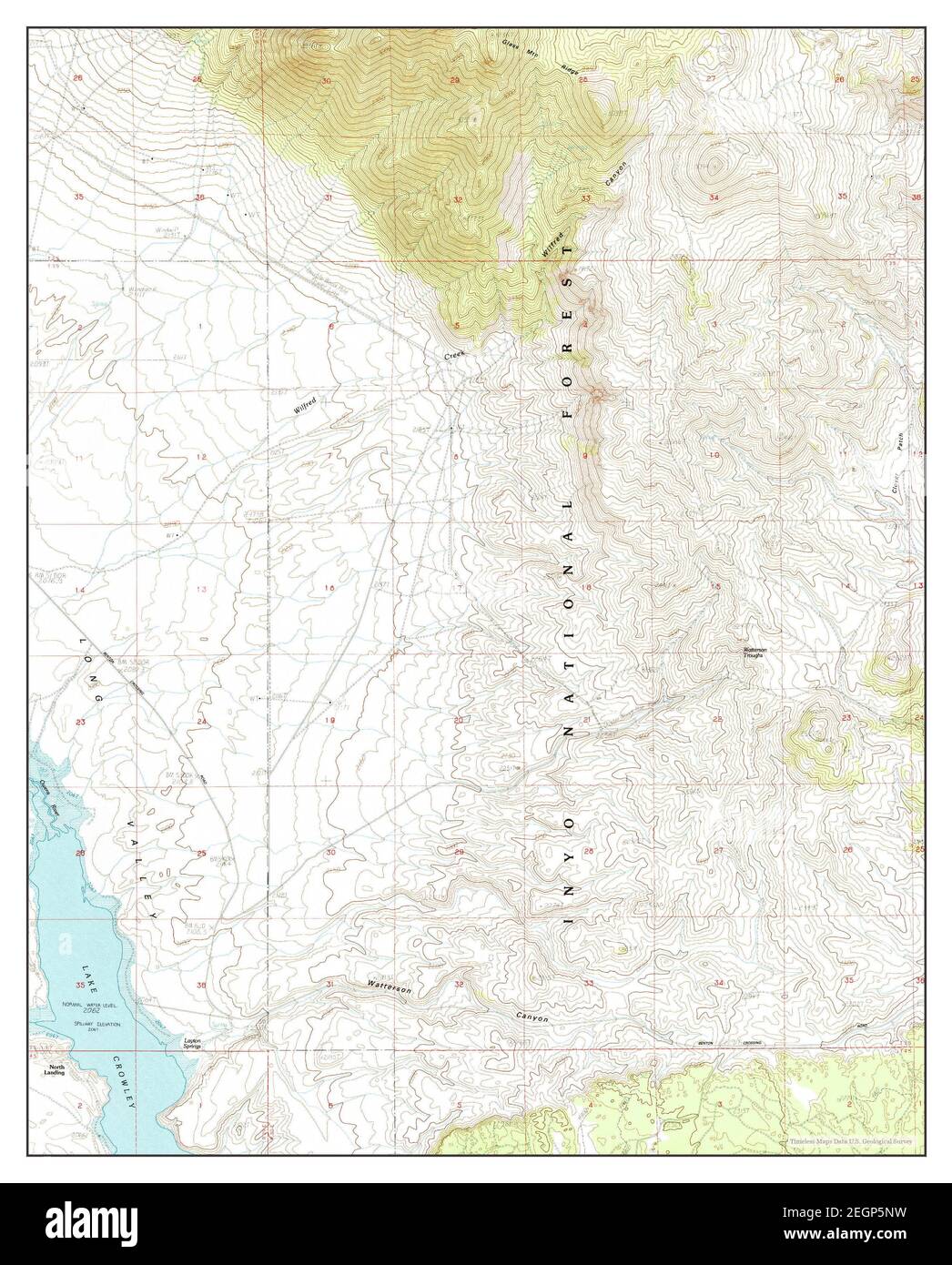 Watterson Canyon, California, map 1990, 1:24000, United States of ...