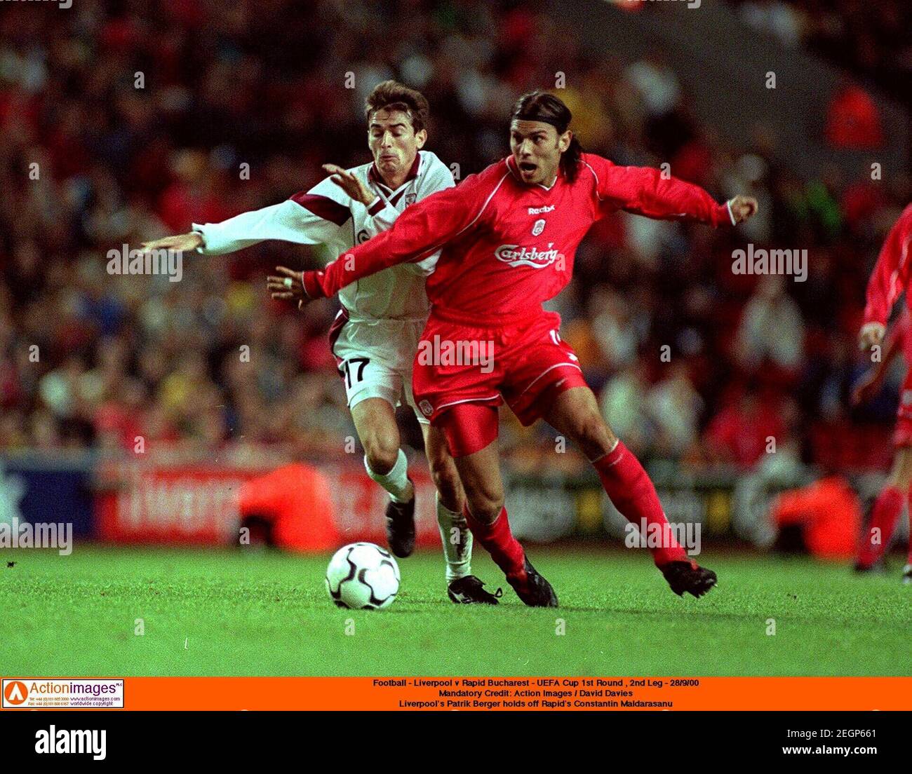 Patrik berger uefa cup hi-res stock photography and images - Alamy