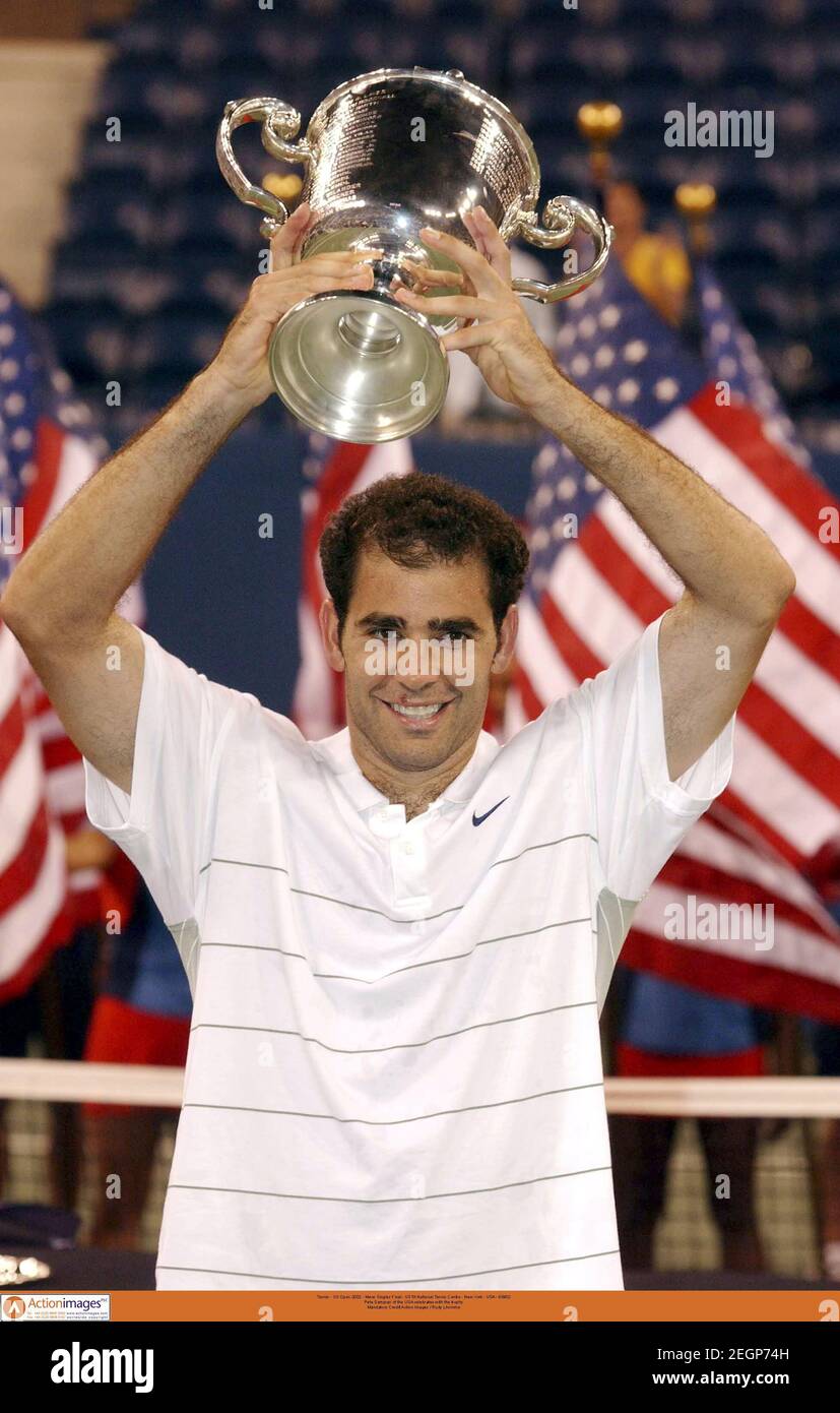 Pete sampras mens singles trophy hi-res stock photography and images ...