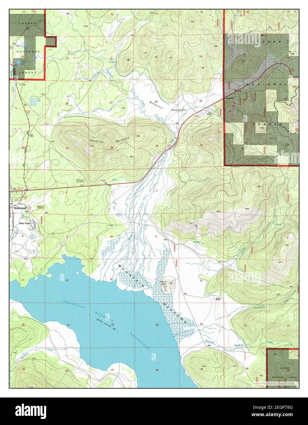 Westwood East, California, map 1995, 1:24000, United States of America ...