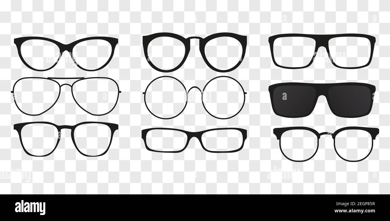 Aviator glasses Stock Vector Images - Alamy