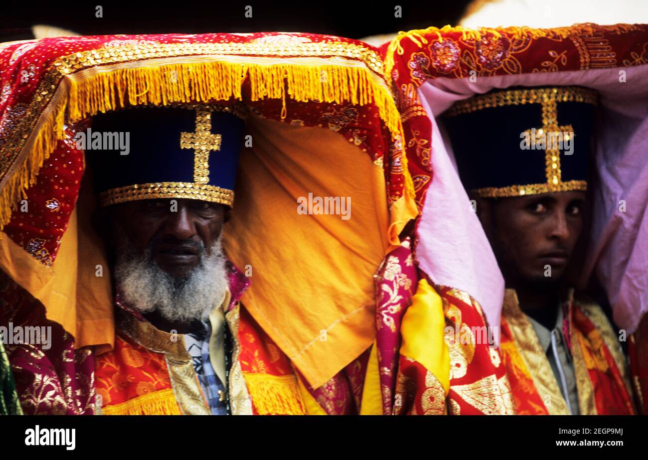 Timkat ( Ethiopian Orthodox Epiphany ) ceremony in Ethiopia Stock Photo ...
