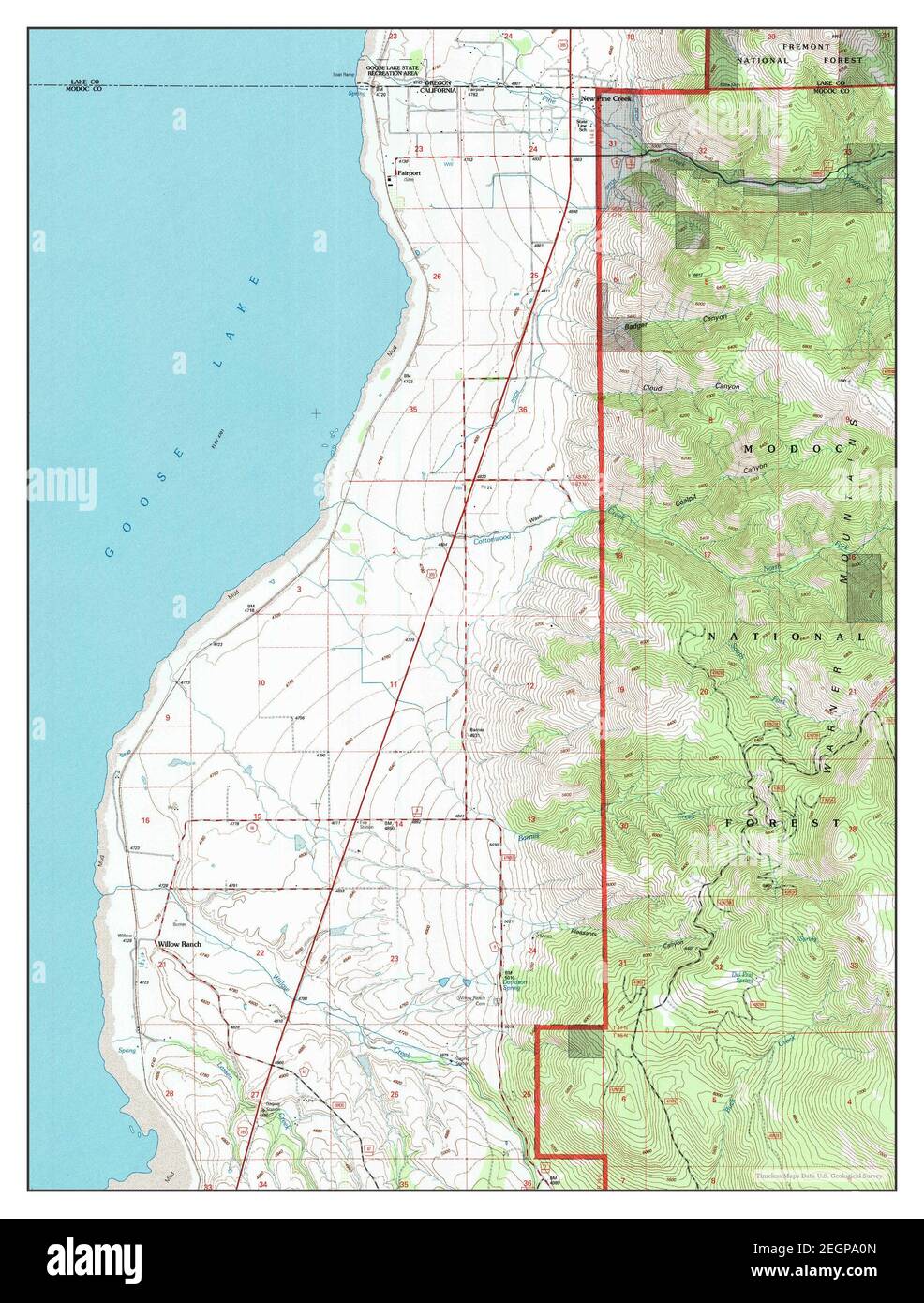 Old willow ranch Cut Out Stock Images & Pictures - Alamy