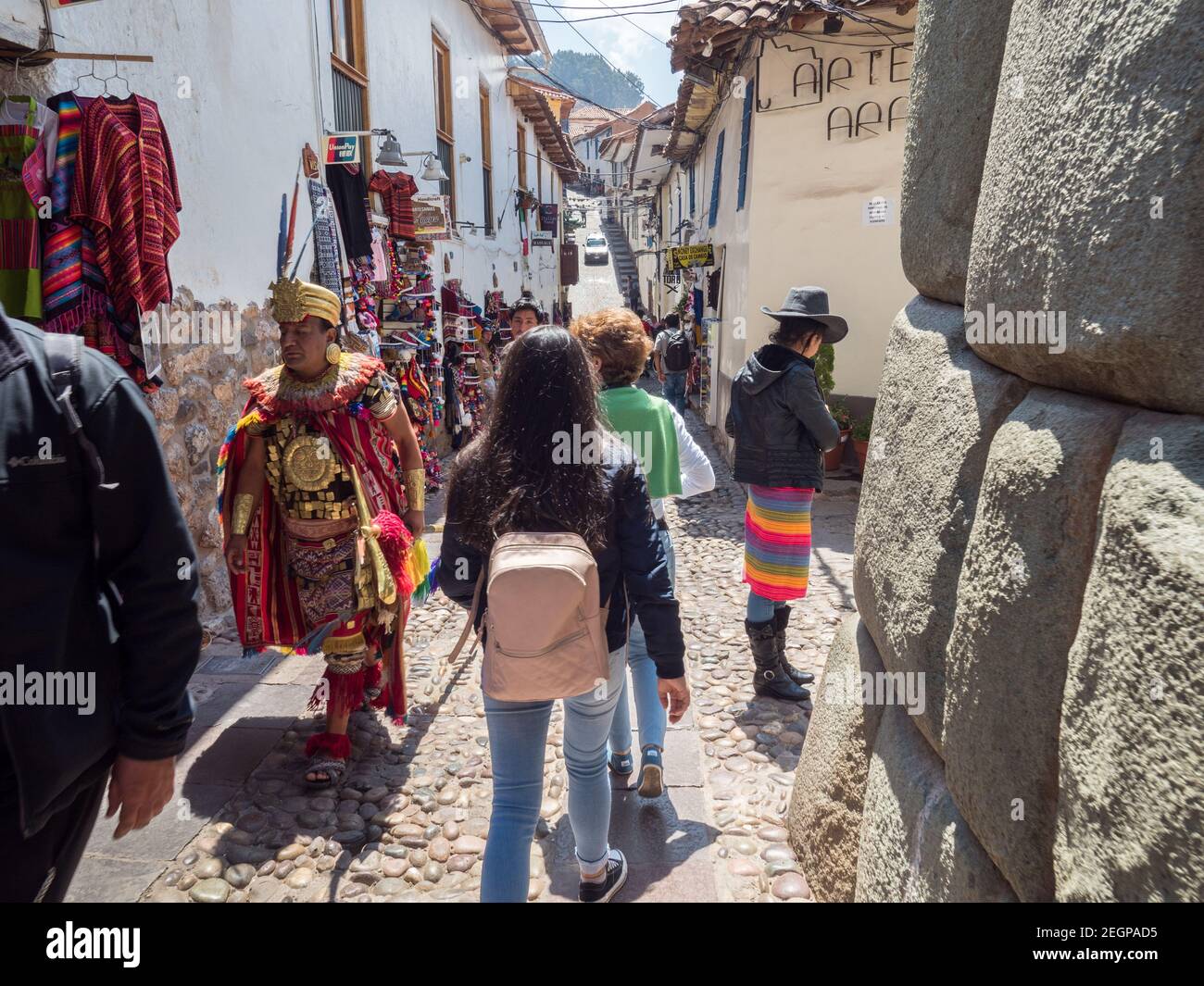 Plaza san blas cusco hi-res stock photography and images - Alamy