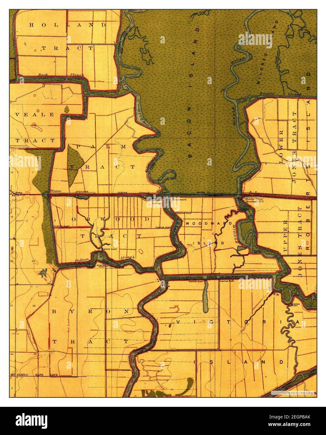 1913 california map hi-res stock photography and images - Alamy