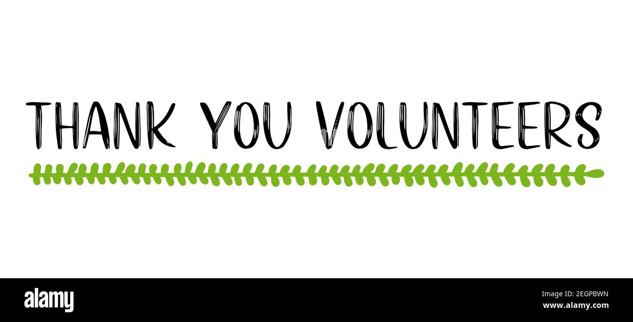 Thank You Volunteer Clip Art