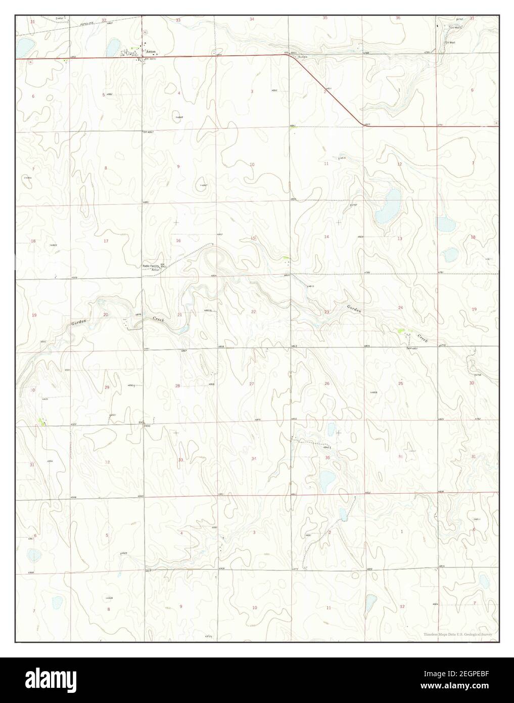 Anton, Colorado, map 1978, 1:24000, United States of America by ...