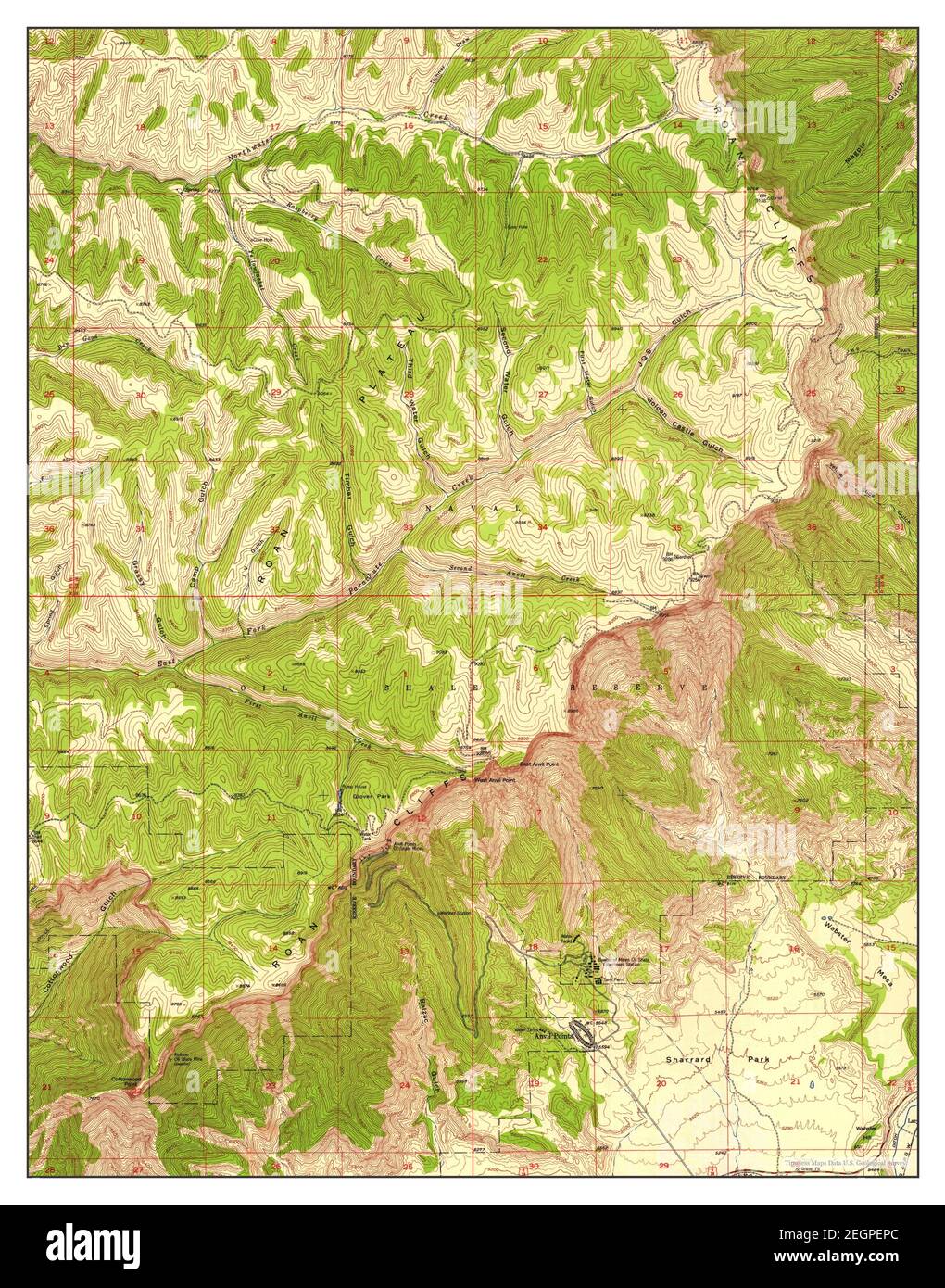 Chart of meridians and points Cut Out Stock Images & Pictures - Alamy