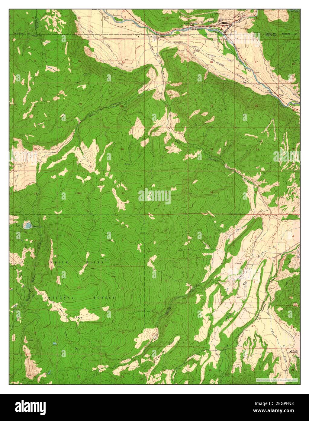 Map of basalt hi-res stock photography and images - Alamy