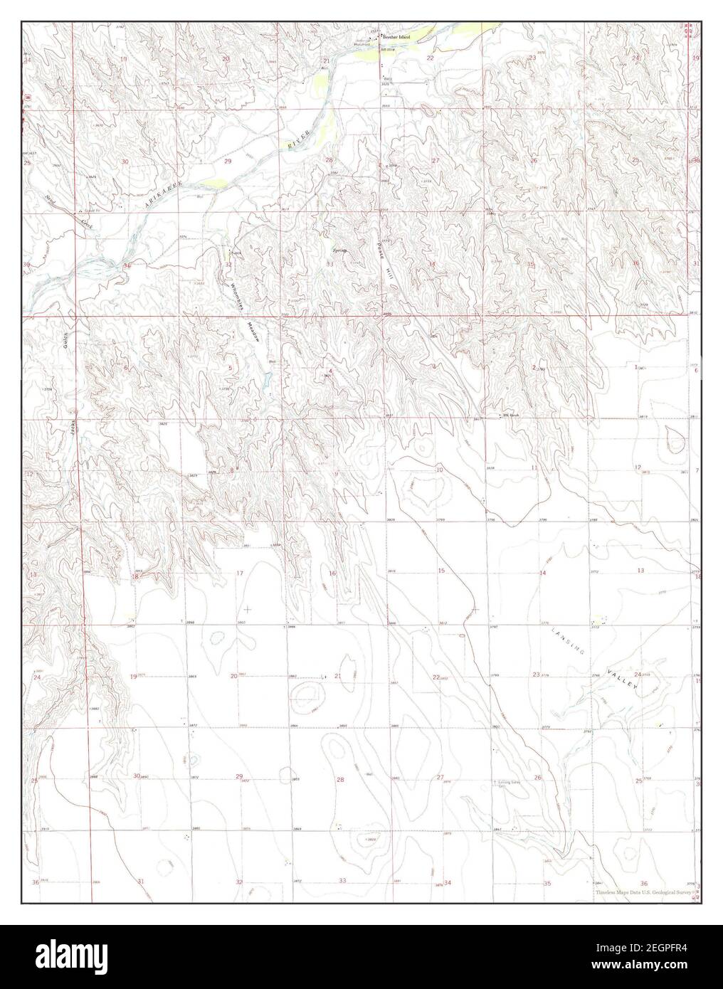 Beecher Island, Colorado, map 1963, 1:24000, United States of America ...