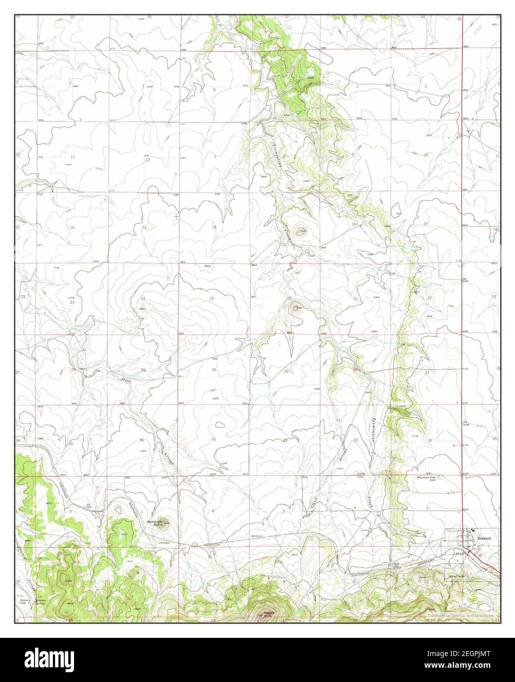 Branson map hi-res stock photography and images - Alamy