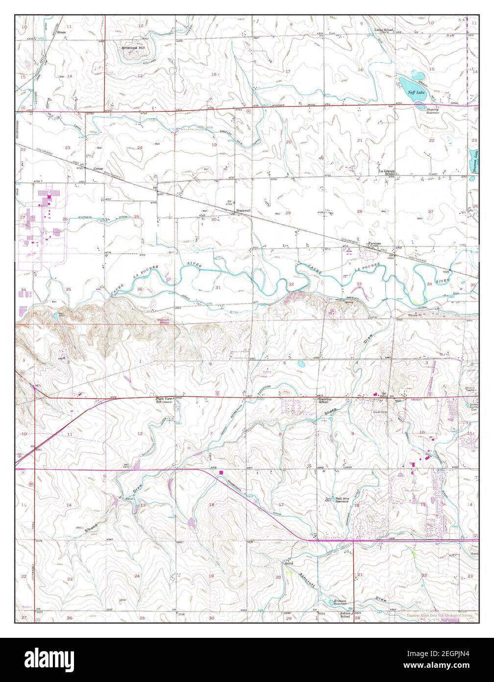 1950 road map hi-res stock photography and images - Alamy