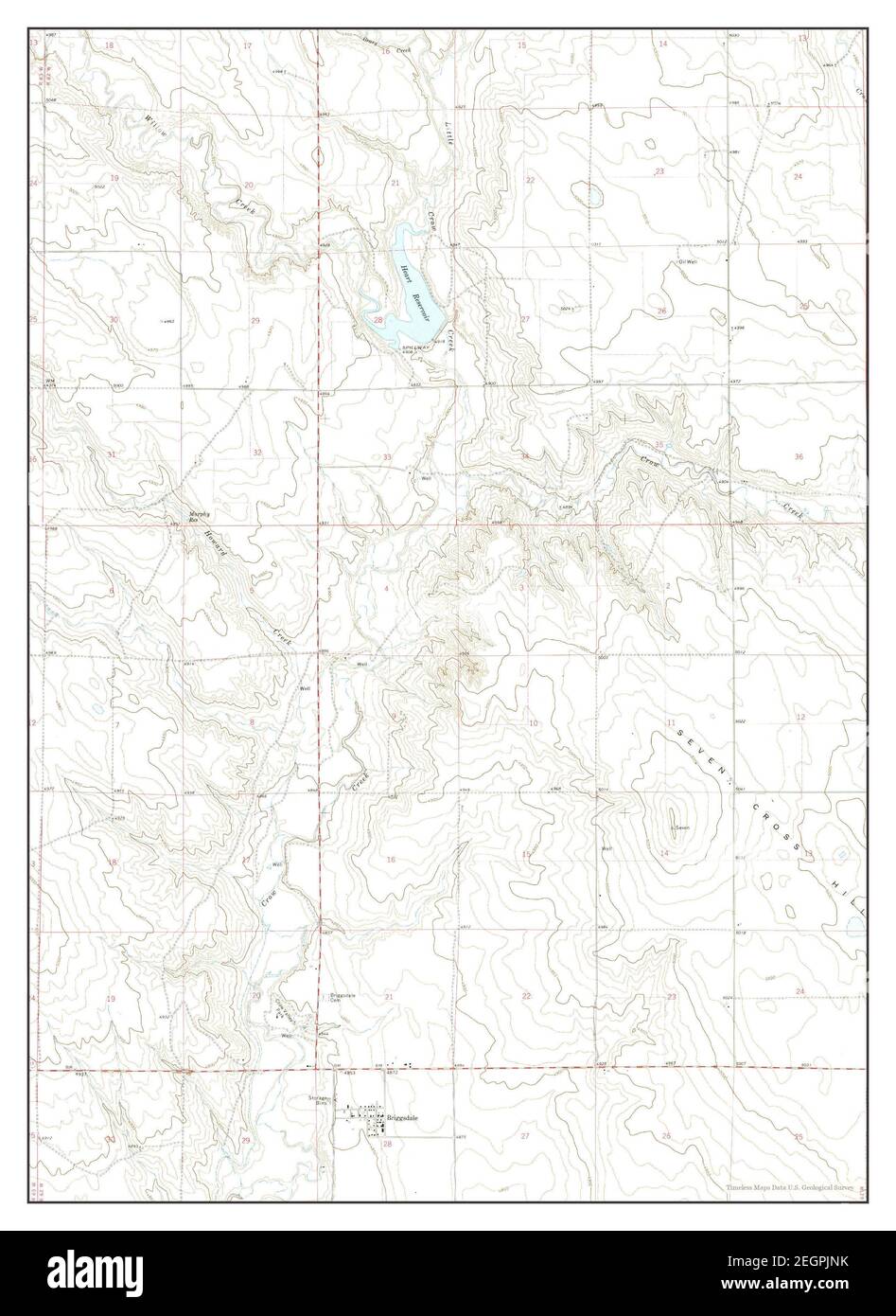 Map of briggsdale hi-res stock photography and images - Alamy
