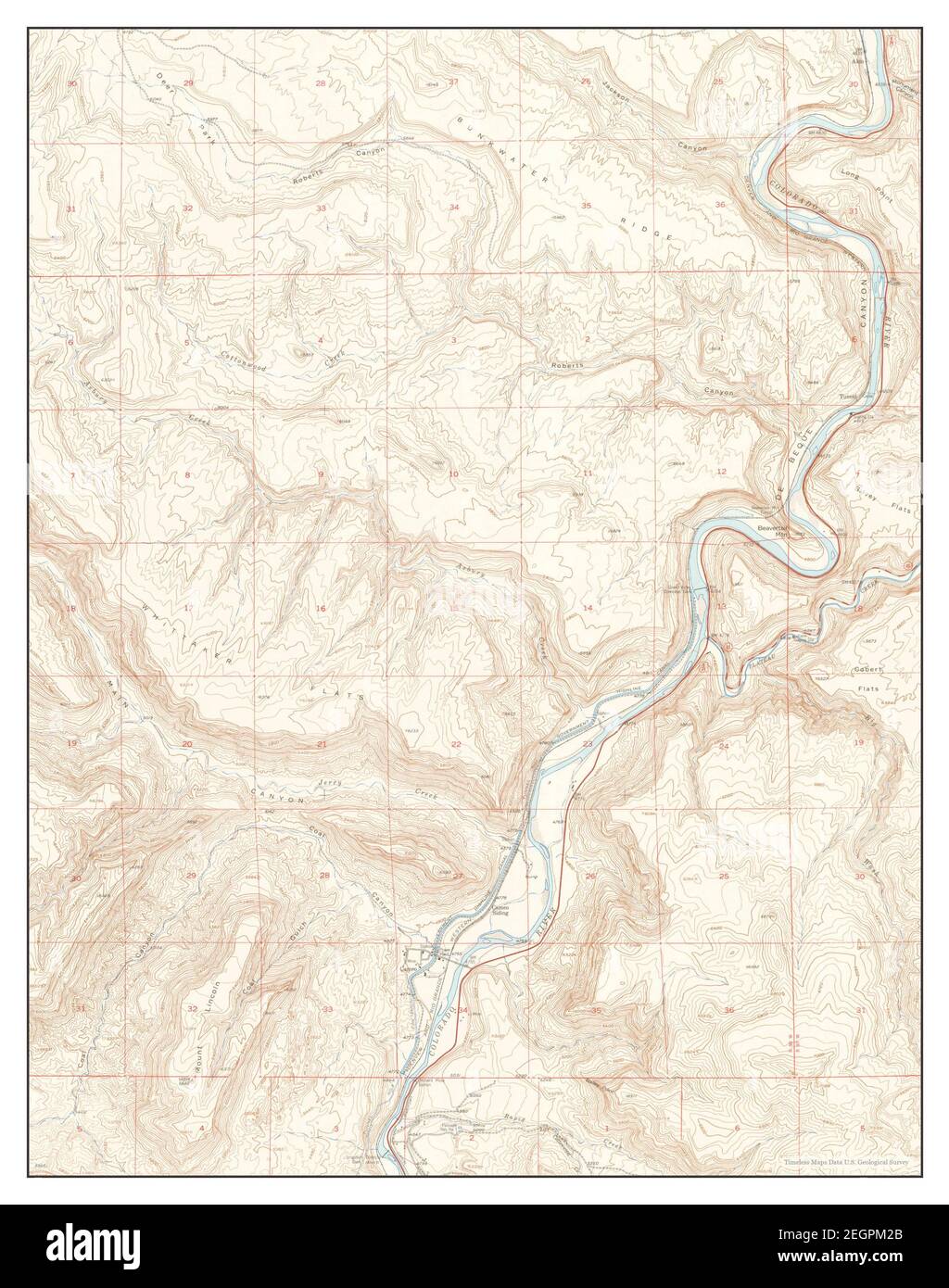 Cameo, Colorado, map 1955, 1:24000, United States of America by ...