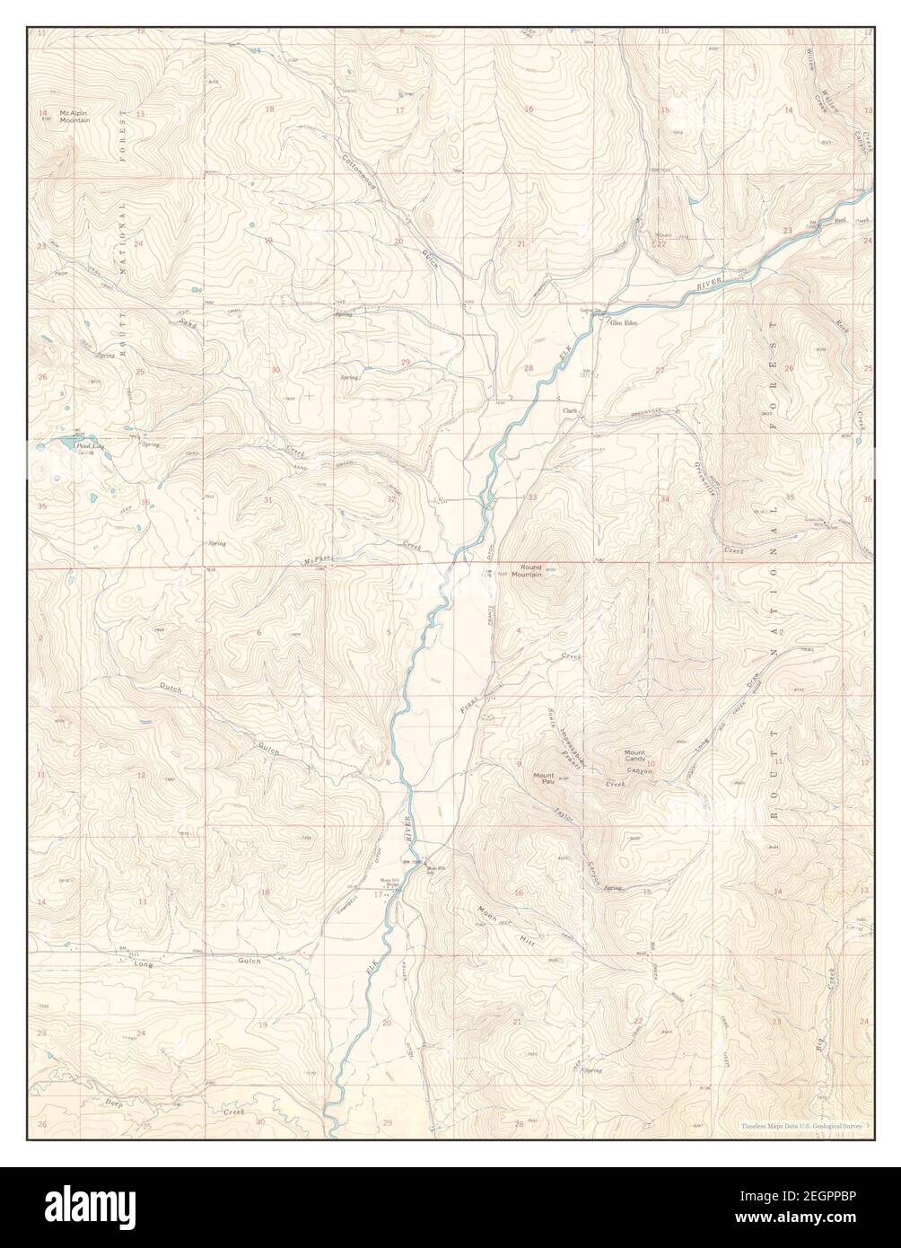 Clark, Colorado, map 1962, 1:24000, United States of America by ...