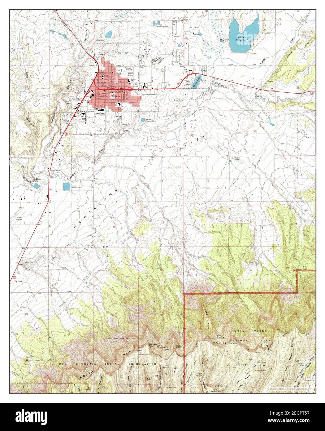 Map of cortez hi-res stock photography and images - Alamy