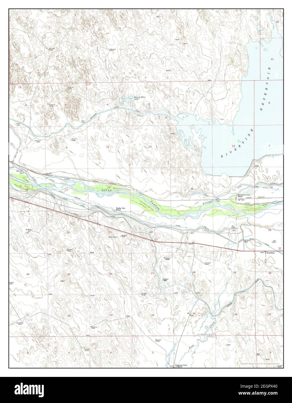 Dearfield, Colorado, map 1951, 1:24000, United States of America by ...
